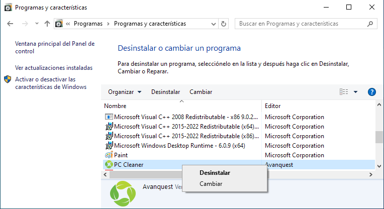 ¿Cómo desinstalar software? – Avanquest